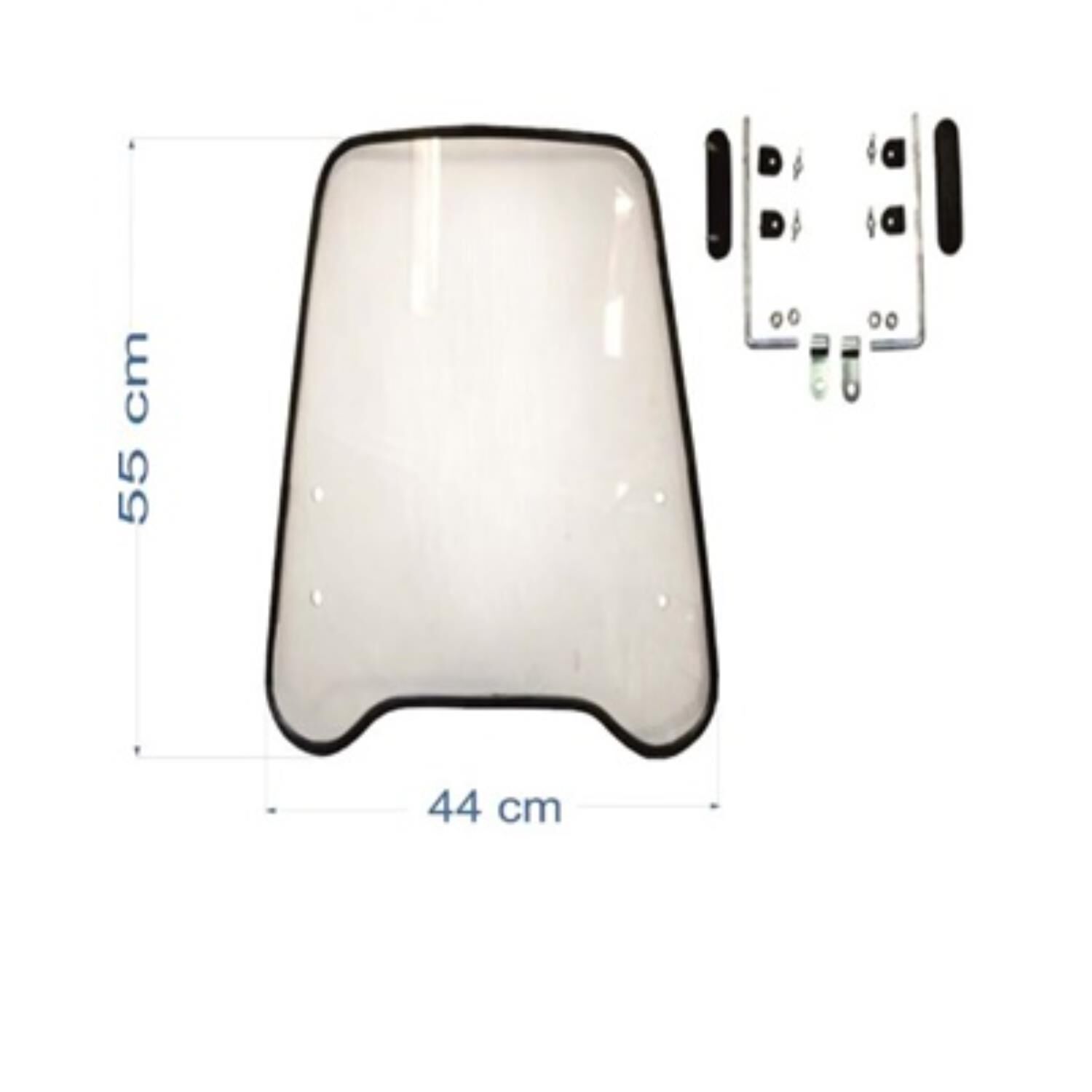 Ön Siperlik (rüzgarlık) Cg -cup-scooter Fitilli Büyük Boy