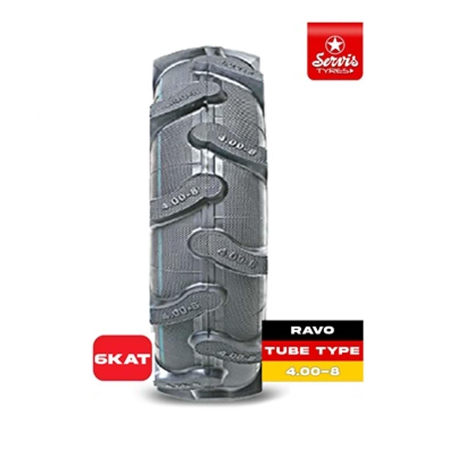 8 Dış Lastik 4,00*8 6 Pr Ravo Servis